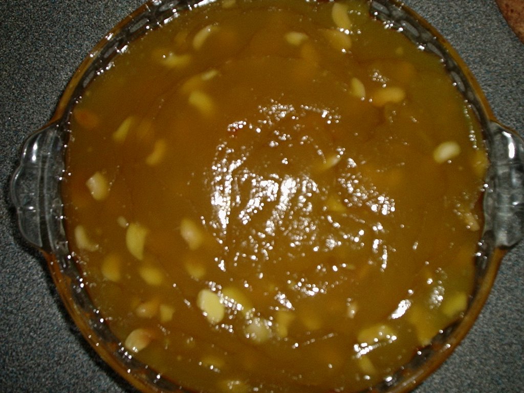 In passing - Malaysian: Halwa Muskat..Sweet cake...
